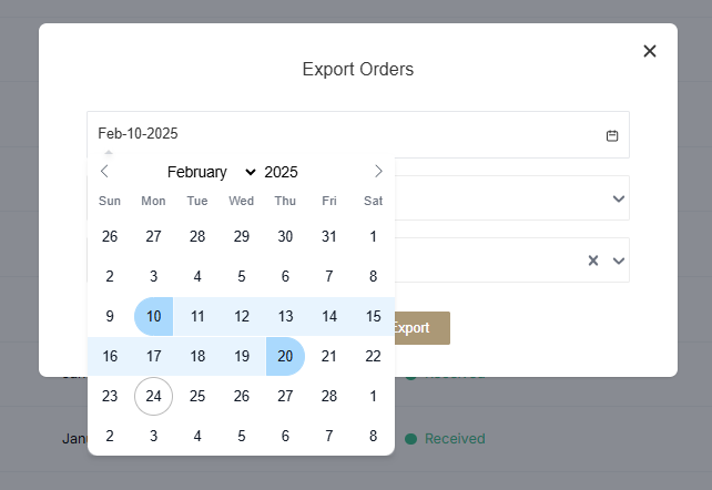 Purchase Orders
